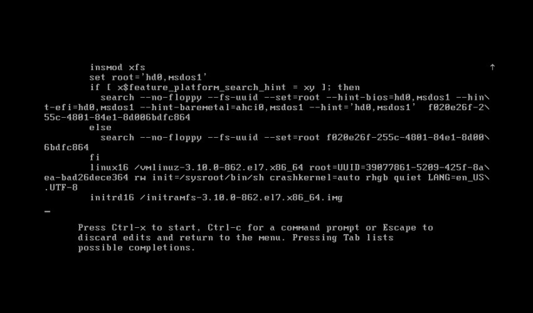Reset password root trên CentOS 7 – Wiki BizMaC Reset password root trên CentOS 7 – Wiki BizMaC
